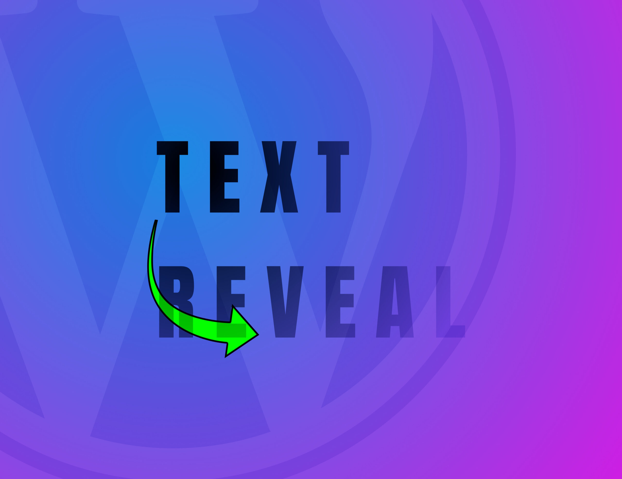 Animated Text-Reveal Effect - Headwall WP Tutorials