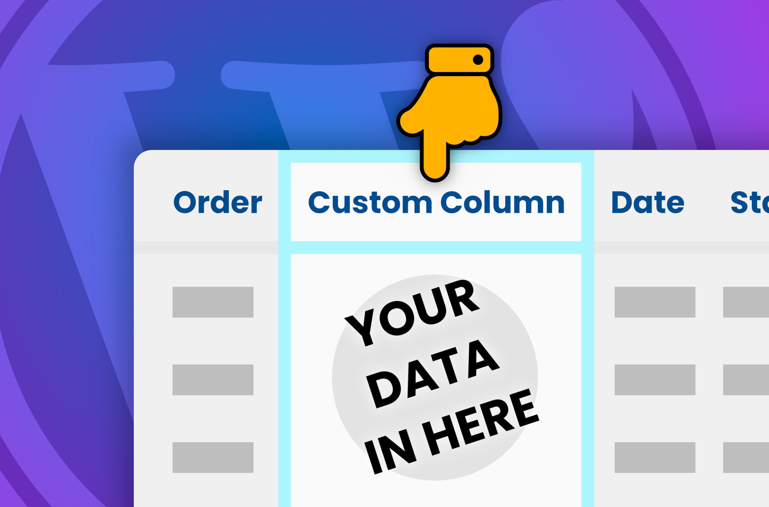 Add a custom admin column to the WooCommerce orders table